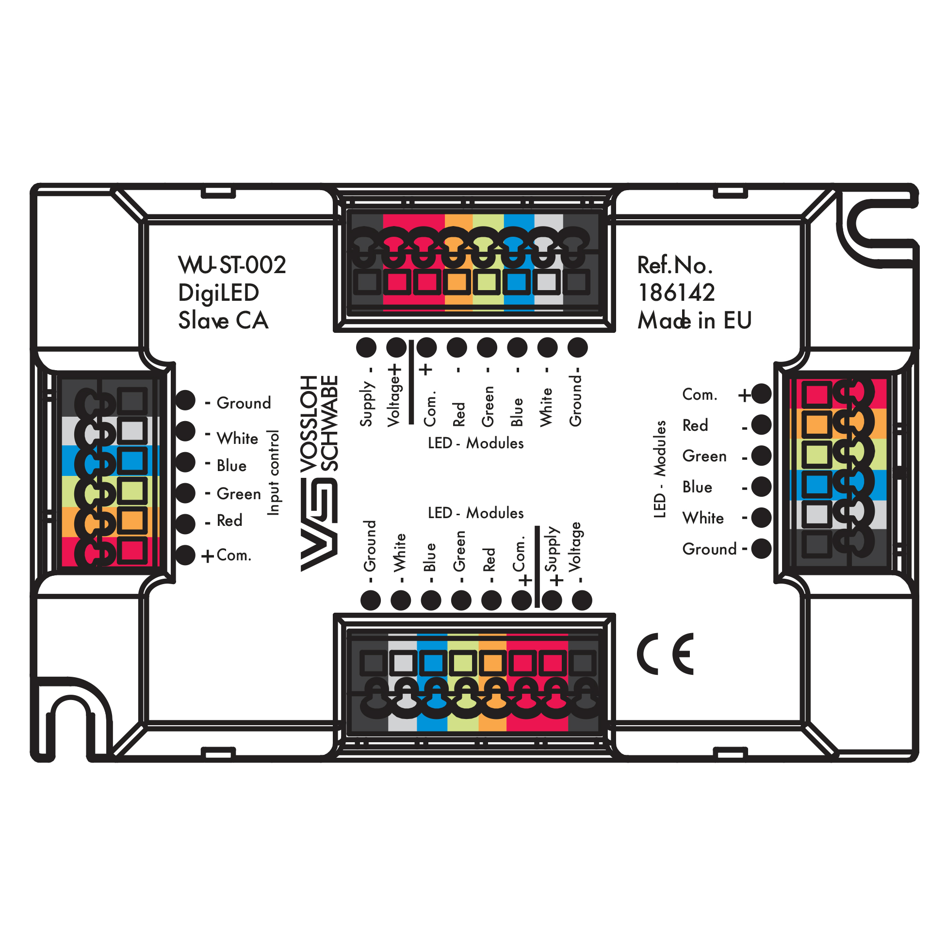 White DALI, DMX & RF Slave Interface Dimmable 06.1020.00E | Flos