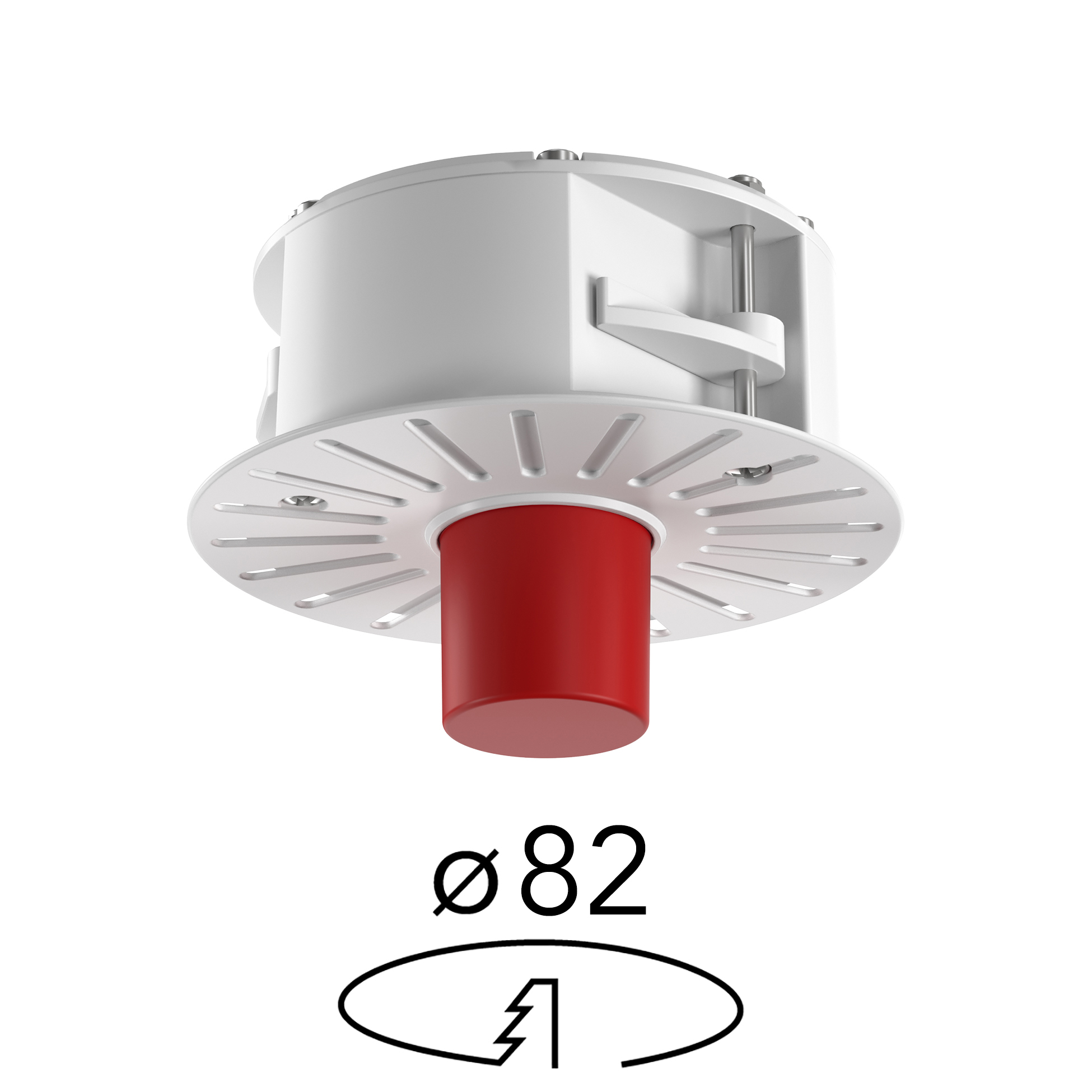 C1 Mono Spot Ceiling Large Ø 56 03.1257.DRB | Flos