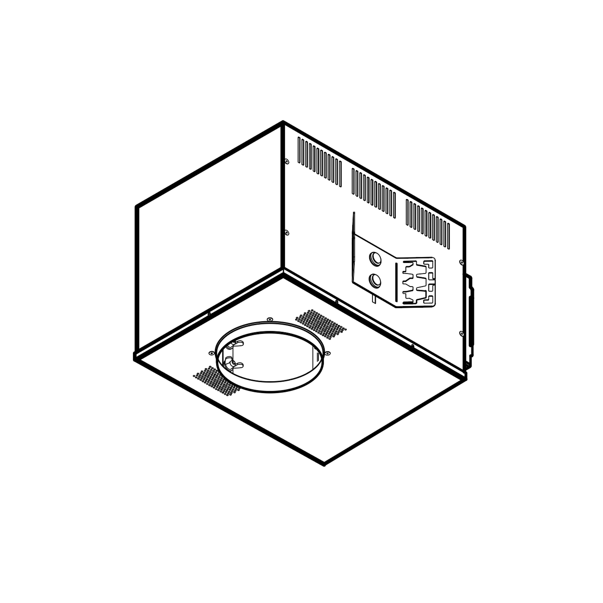 Light Supply Housing for New construction. CCEA Chicago Plenum. with ...