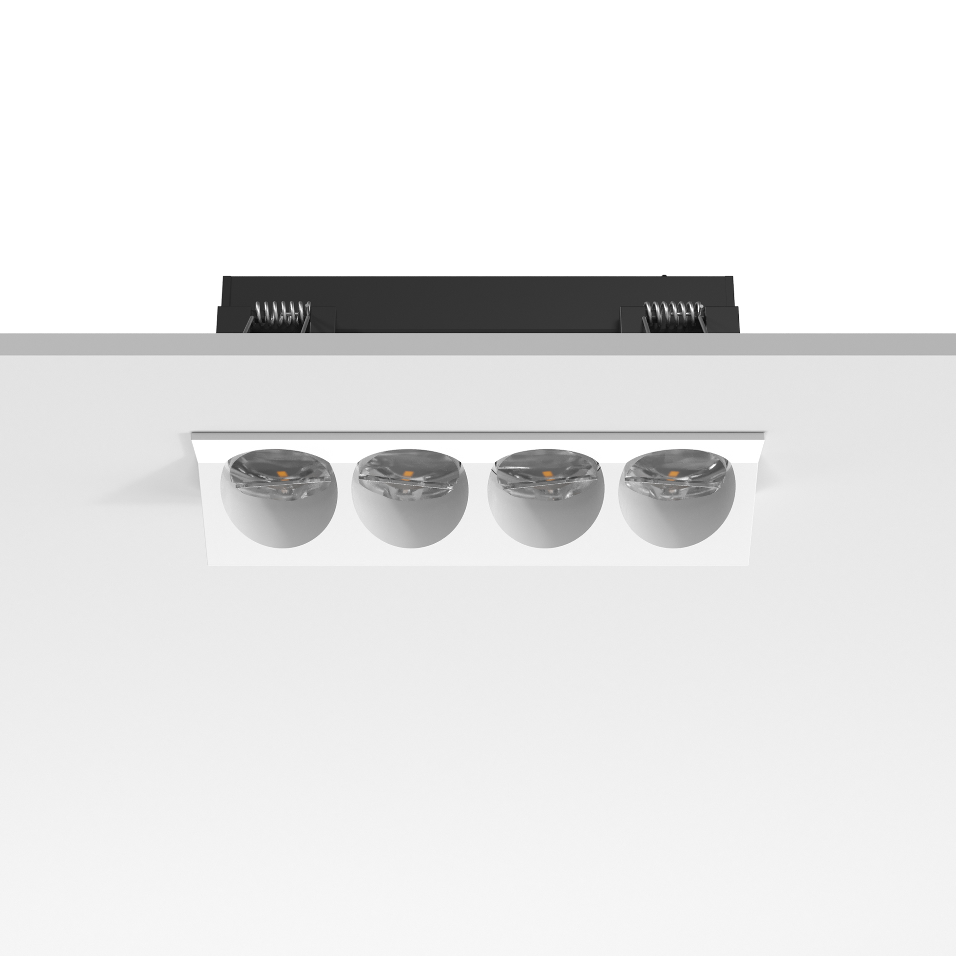 Light Shadow Wall Washer Trim 4 Spots 03.9900.40A | Flos