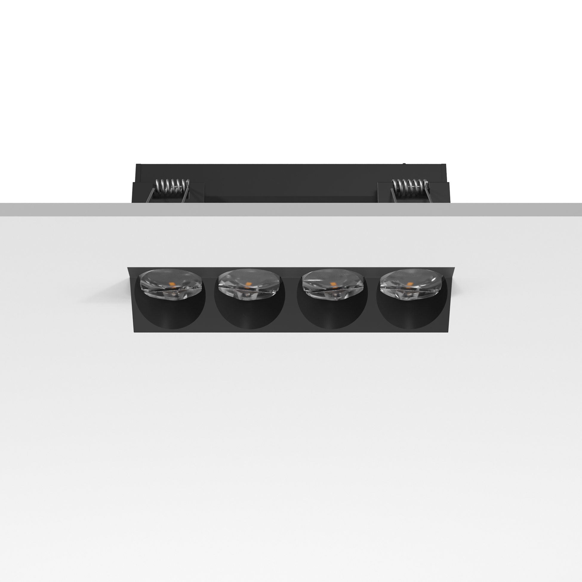 Light Shadow Wall Washer No Trim Mains dimming Version 4 Spots 03.9903 ...