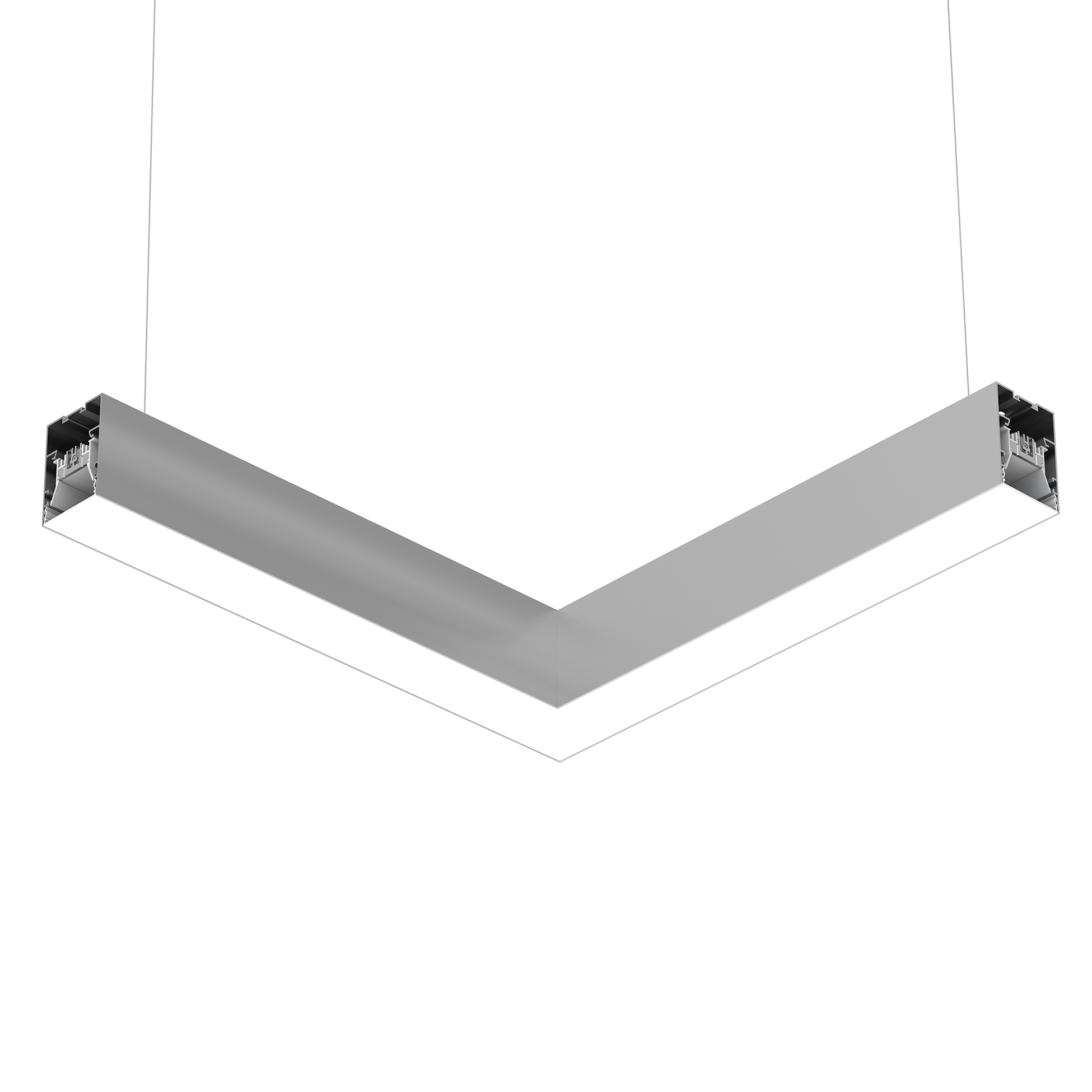 In-Finity 70 Suspension Down Flat Corner 4000K General Lighting | Flos