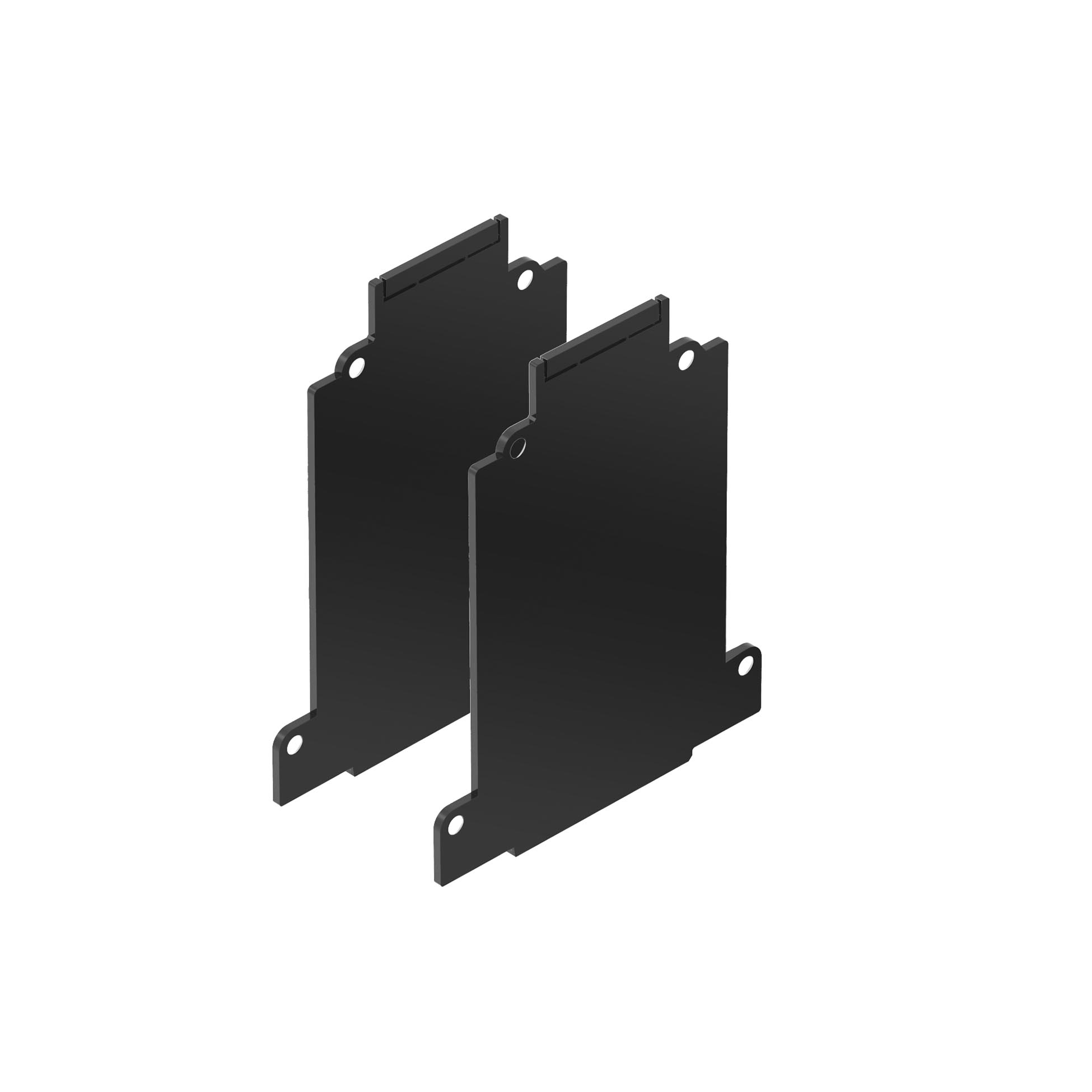 The Fast Track Recessed Profiles End Caps. 2 unit kit 08.9070.14 | Flos