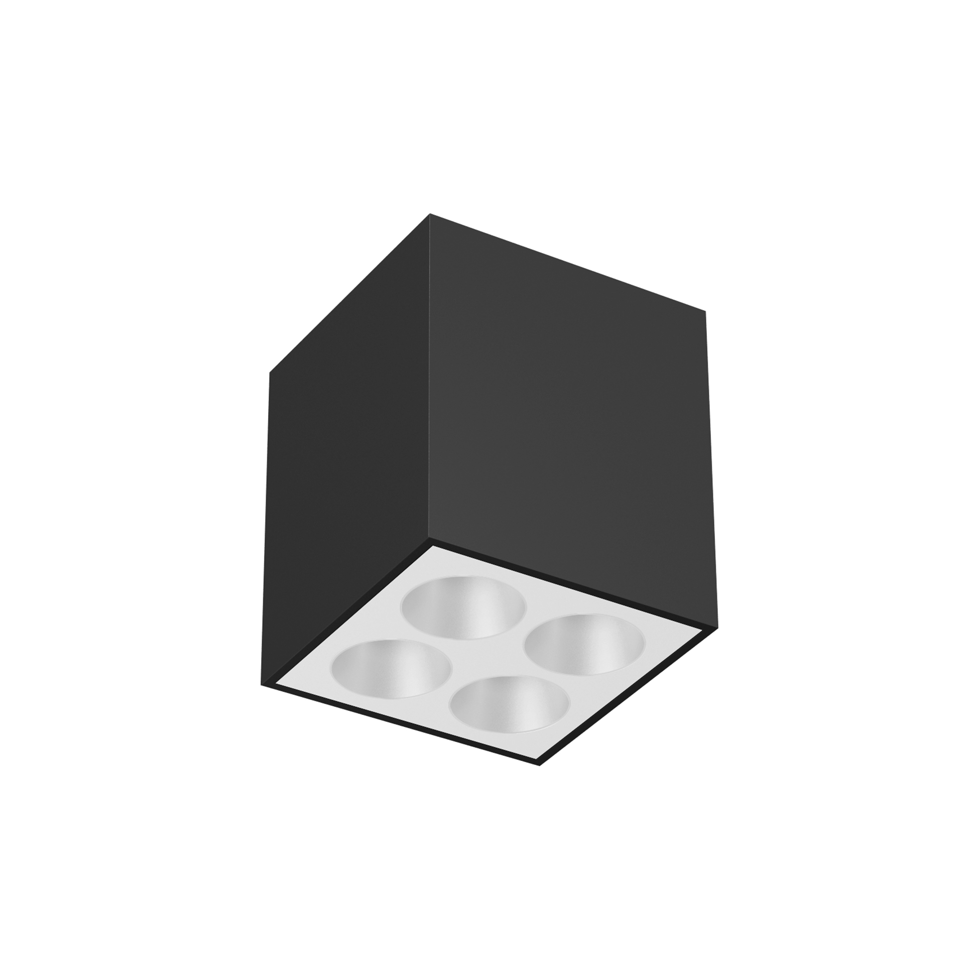 Light Shadow Surface Dali Version 4 Spots Square Optic Spot 05.0740.40 ...