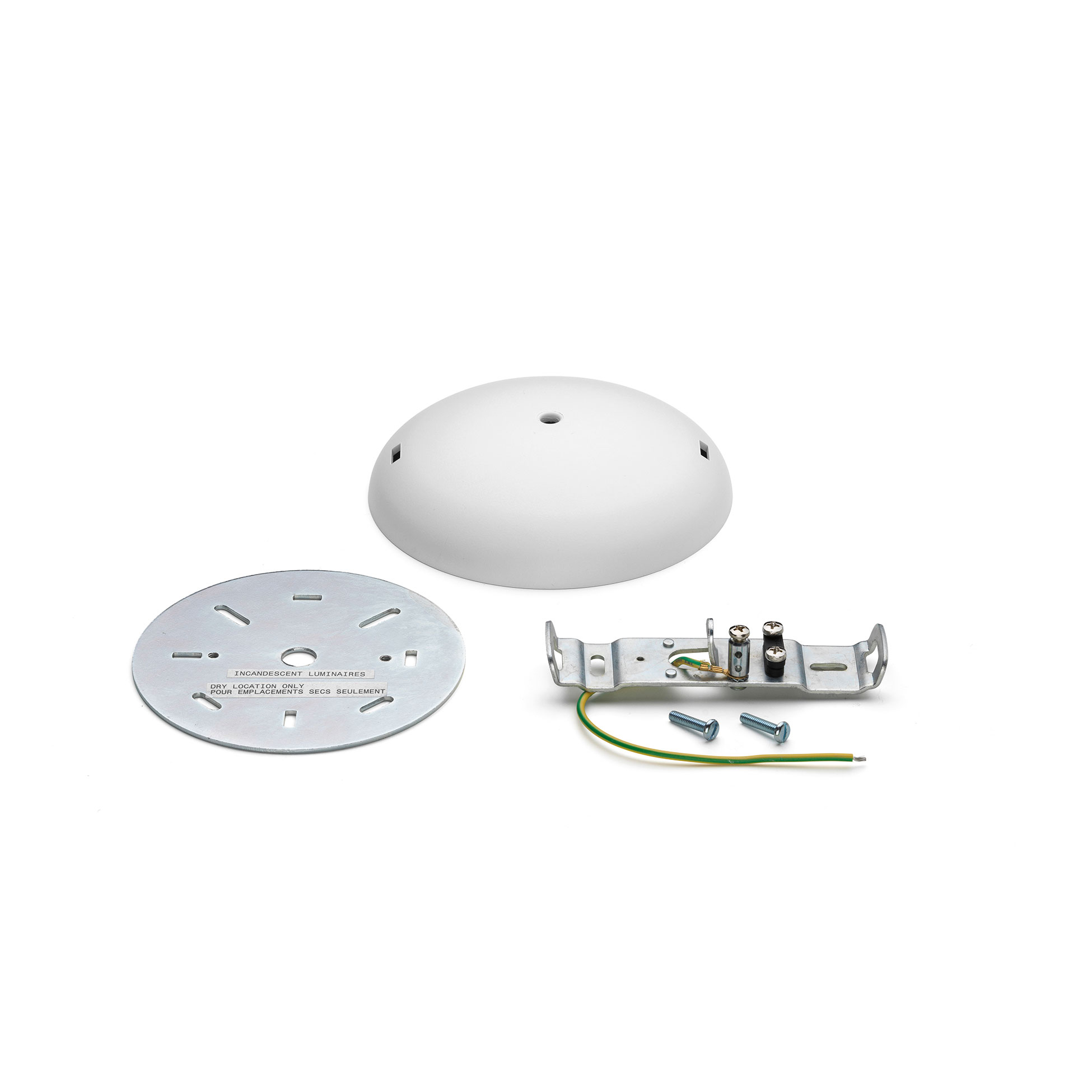 White Ceiling Rose Assembly RAU369209 | Flos