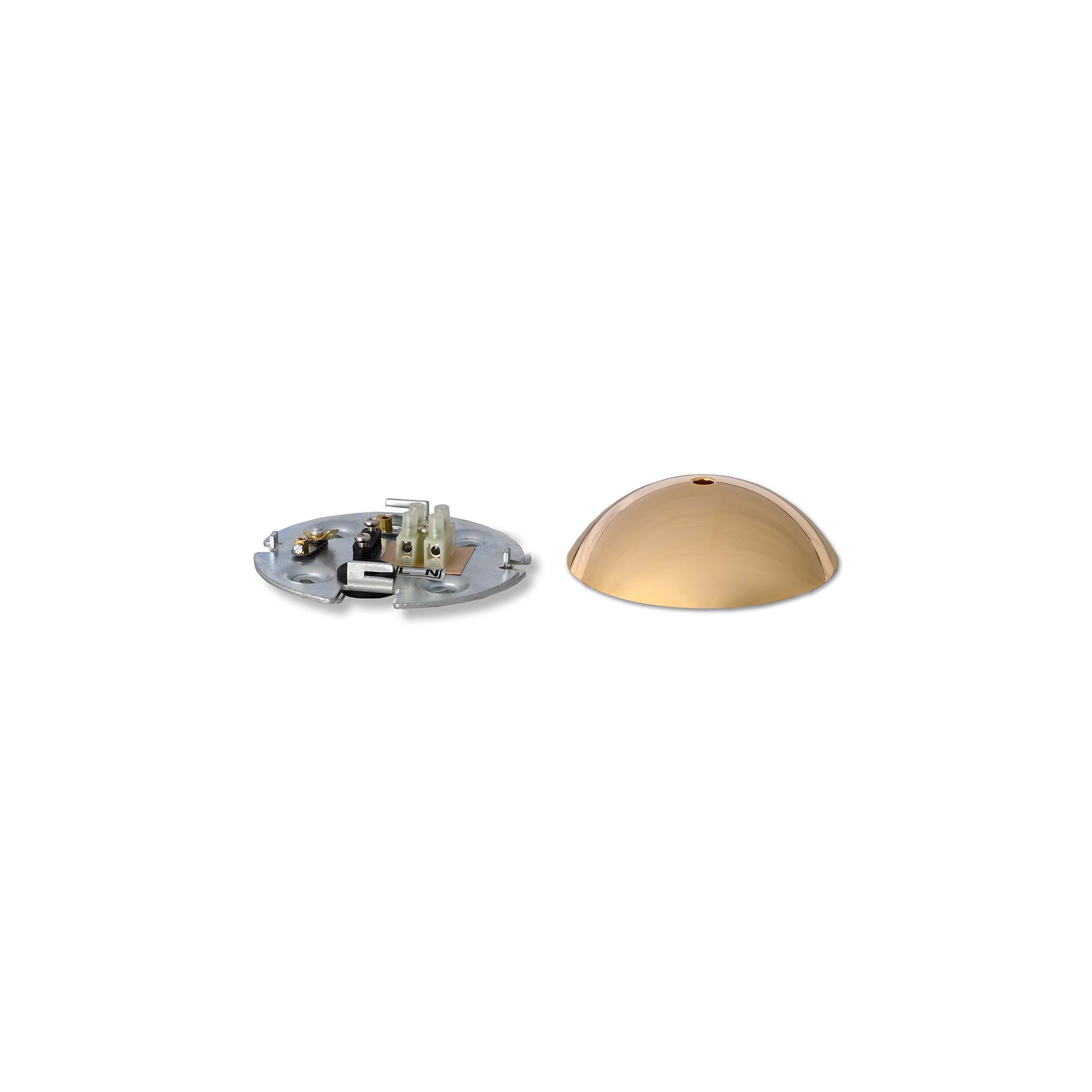 IC Suspension 2 gold ceiling rose assembly RF3170344 | Flos