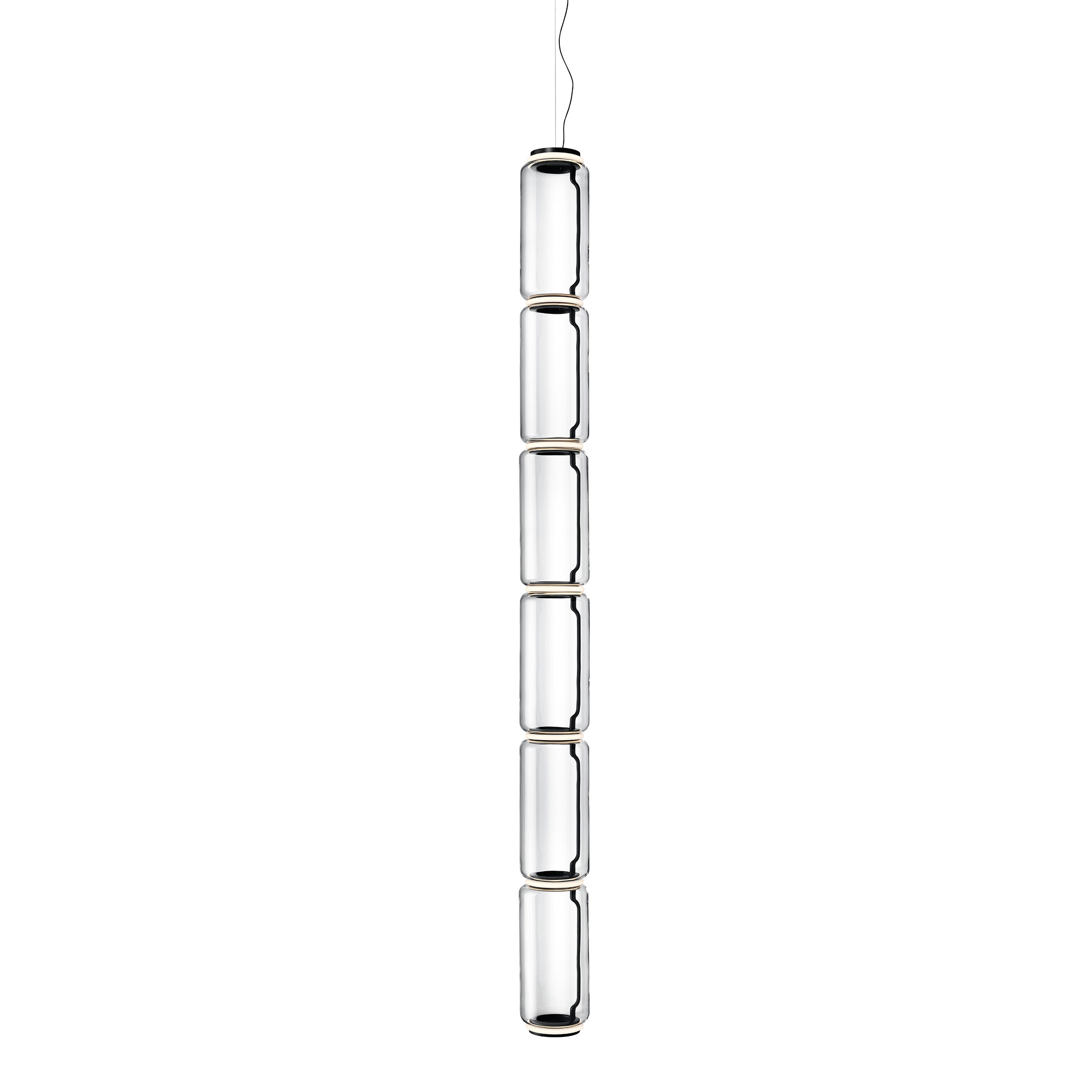 Noctambule Suspension 6 High Cylinder F0282000 | Flos