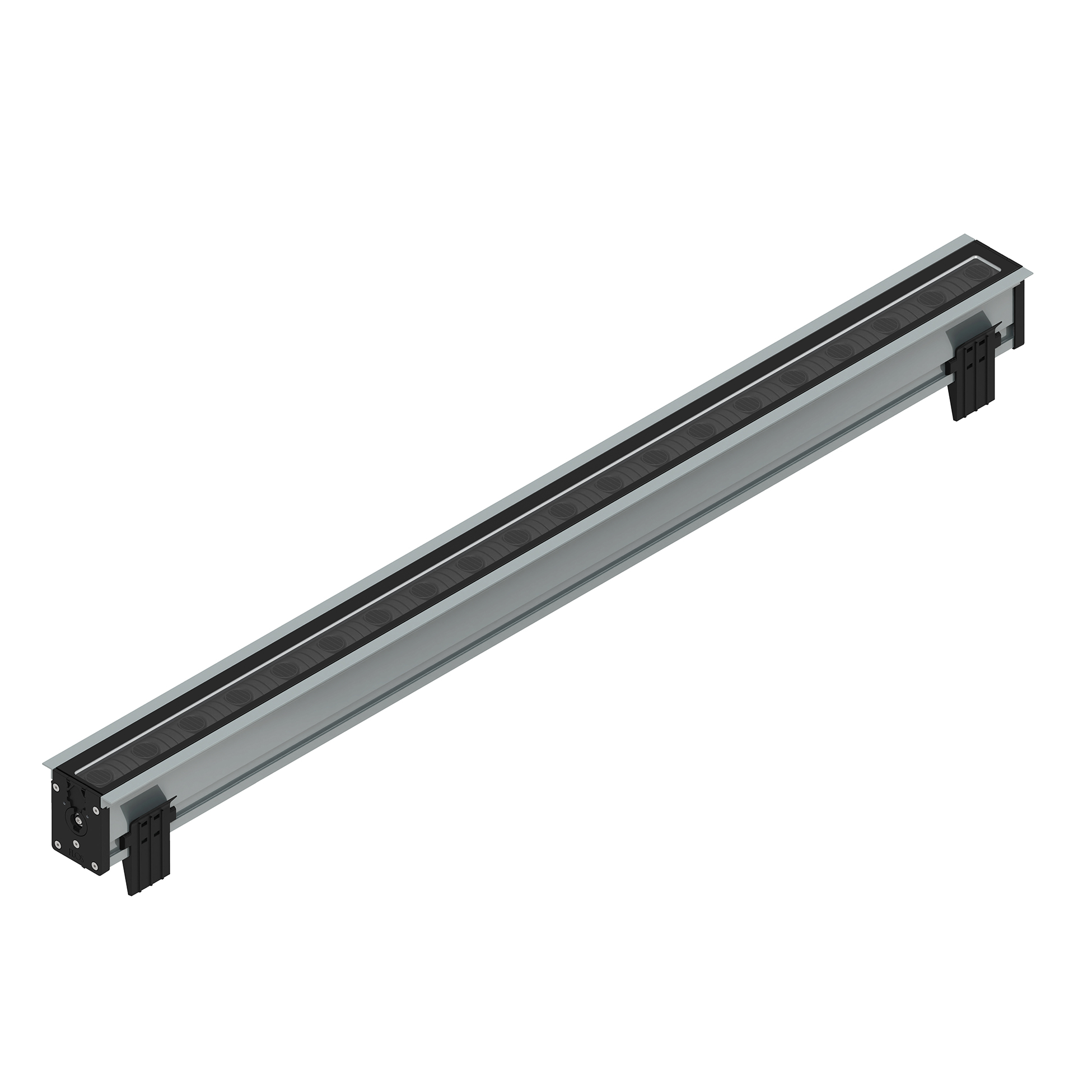 Ingraze Adjustable Frame + Linear Louvre L 1200 F017H2HD006 | Flos