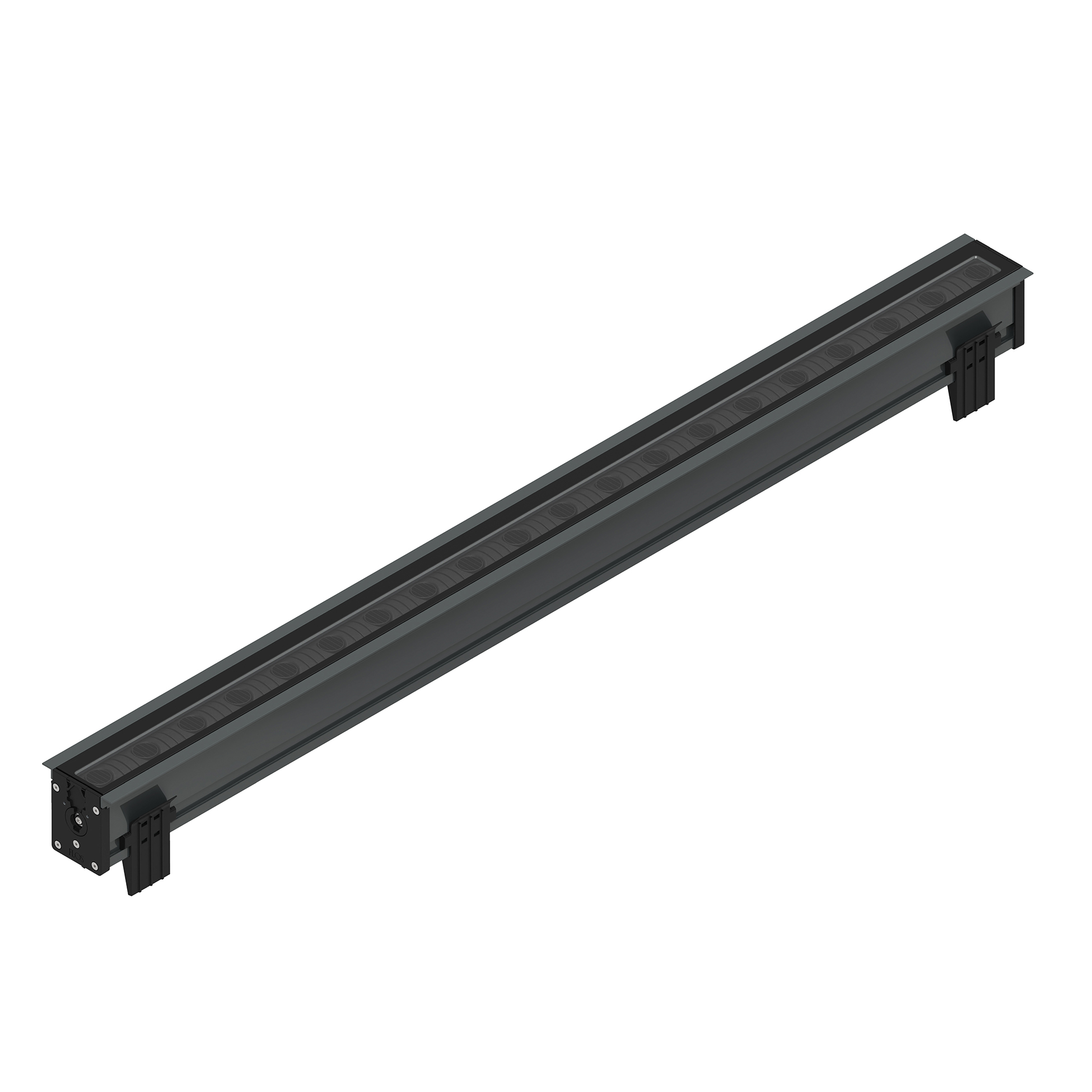 Ingraze Adjustable Frame + Linear Louvre L 1200 F017H3LD033 | Flos