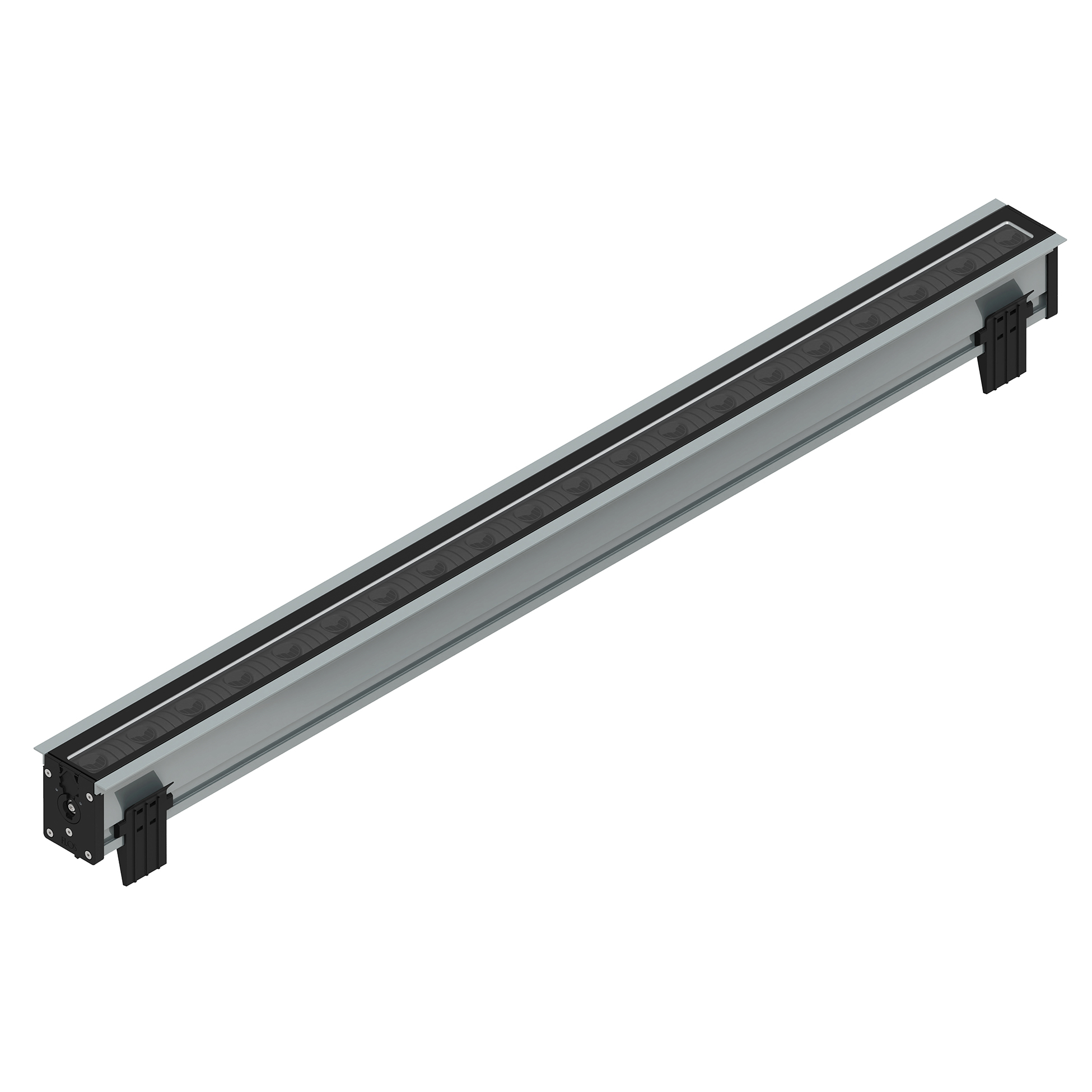 Ingraze Adjustable Frame + Asymmetric Louvre L 1200 F017H3SD006 | Flos