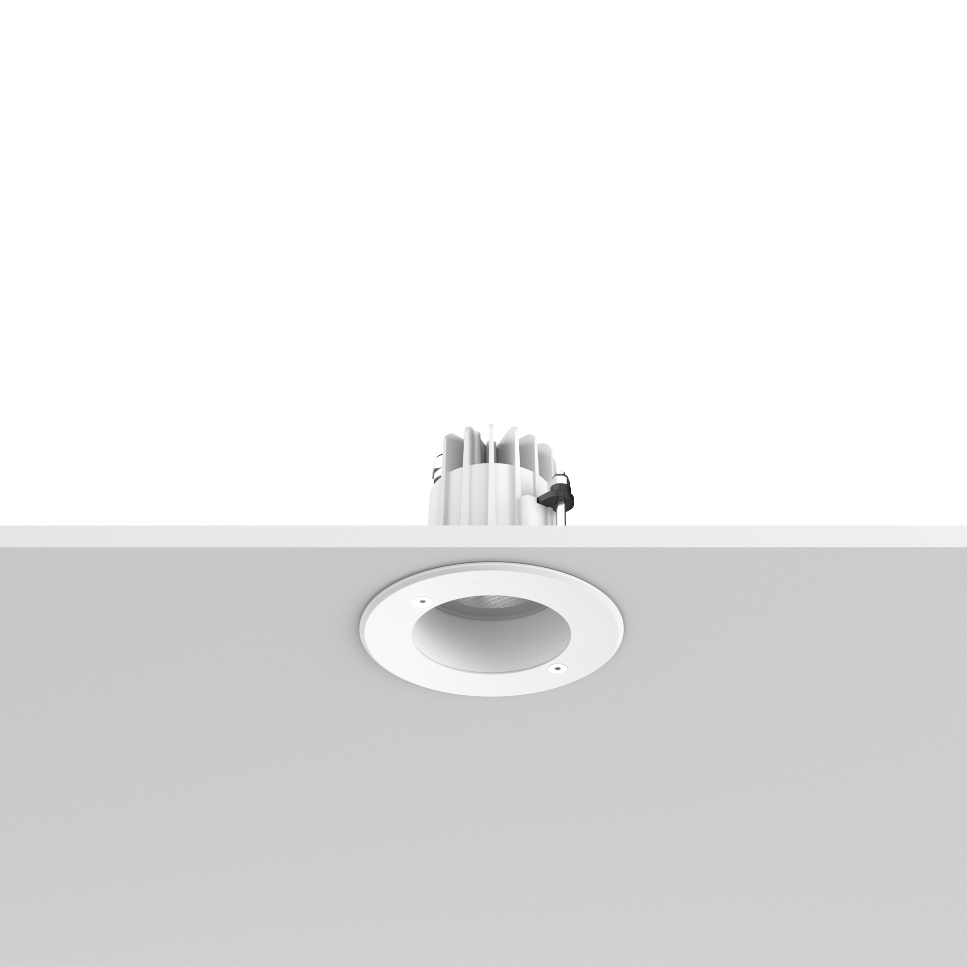 Leila 1 White Painted Frame FA53601201 | Flos