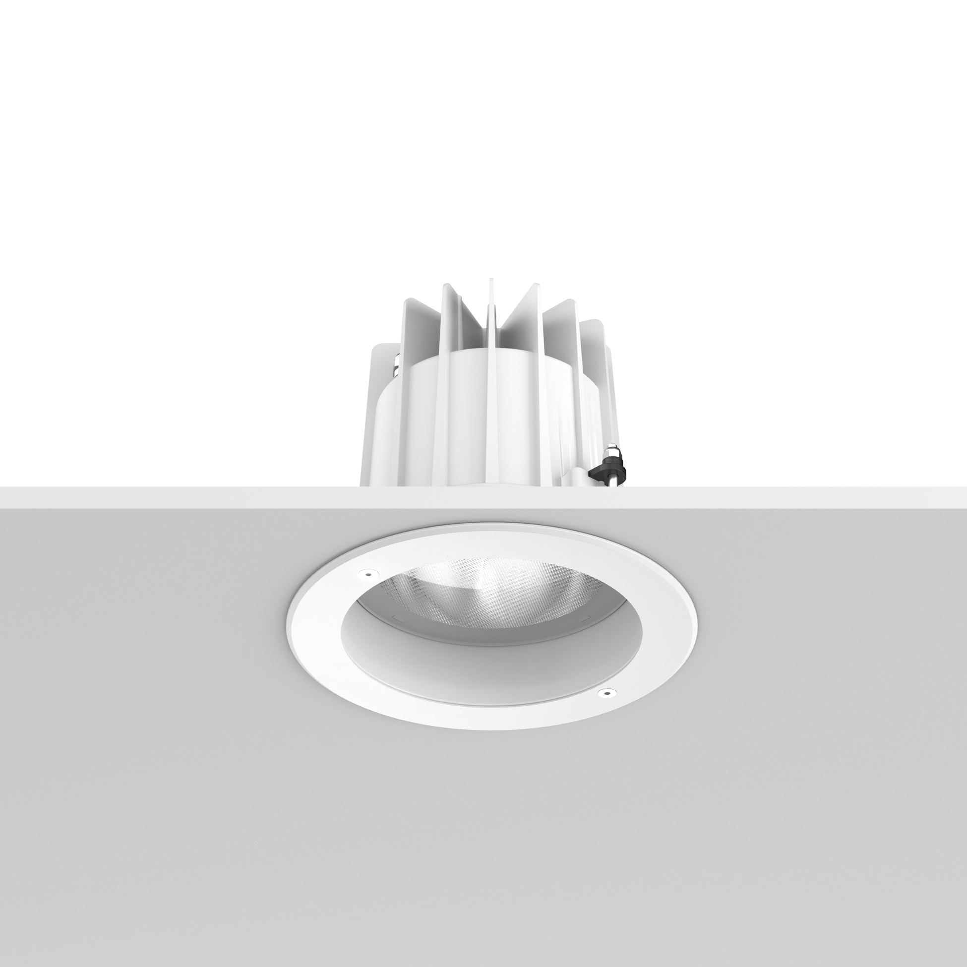 Leila 3 White Painted Frame FA53603801 | Flos